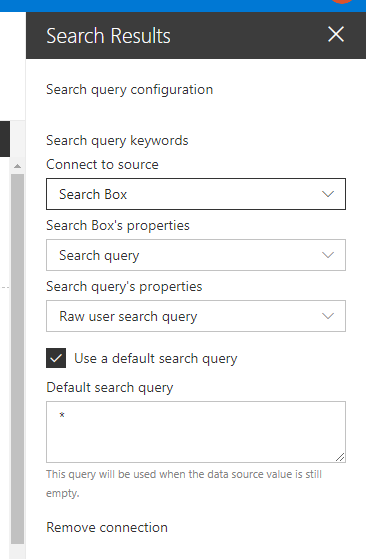 Search WebParts in SharePoint modern pages